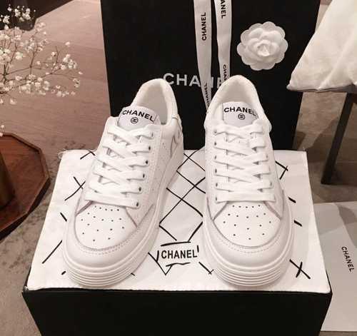 Кеды Chanel белые
