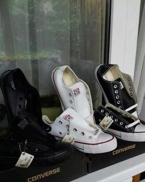 Кеды converse эко кожа раз. 35,37,38