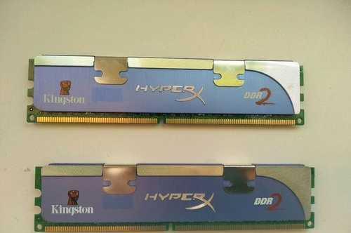 Оперативная память Kingston HyperX DDR2/4Gb/1066