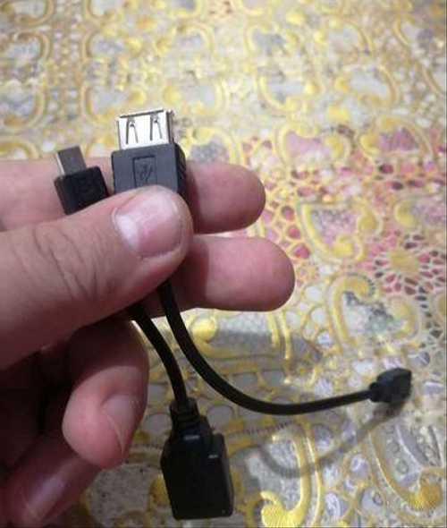 Переходник usb на miniusb