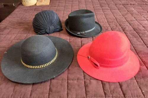Шляпы и шапки (нат.мех) женские - новые и б/у
