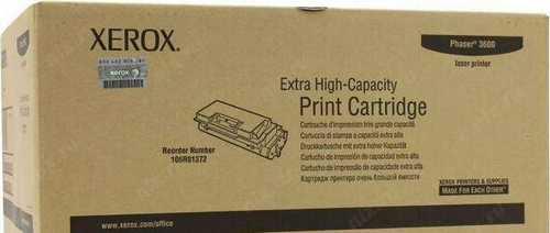 Новый принт-картридж 106R01372 Xerox Phaser 3600