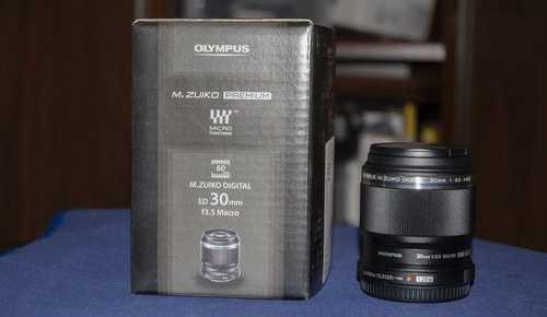 Olympus M.Zuiko Digital ED 30 mm F3.5 Macro Новый