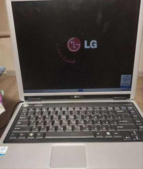 Ретро ноутбук LG GS50 на Windows XP