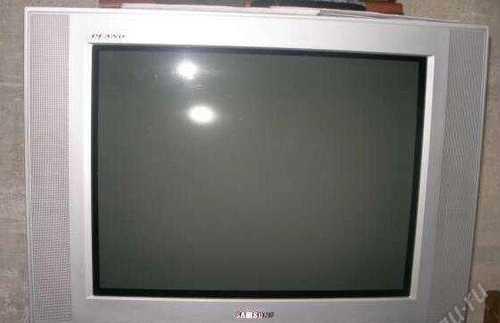 Телевизор Самсунг 54 см плоский серебро