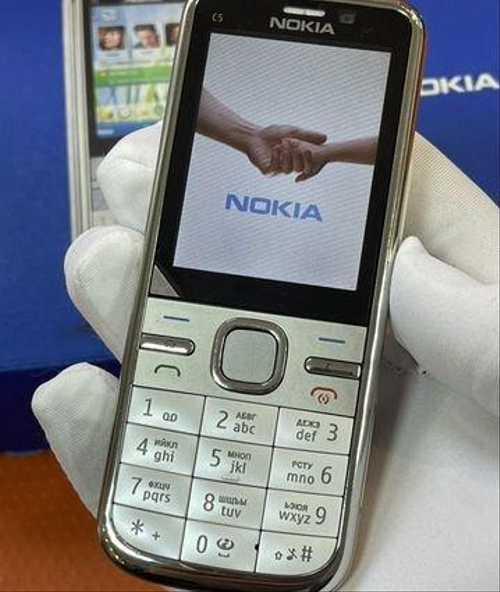 Nokia C5-00 White. Новый