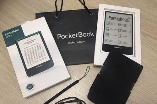 Pocketbook 650 + чехол + SD