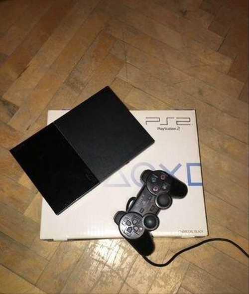 Комплект Playstation 2 Slim Прошитая