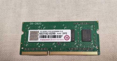 Оперативная память Transcend DDR3 sodimm 1 GB | Festima.Ru - Мониторинг ...