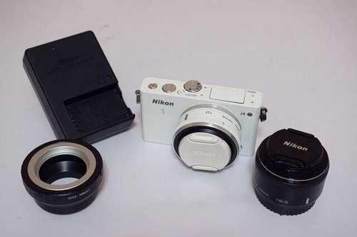 Беззеркальный фотоаппарат Nikon 1 J4, объективы