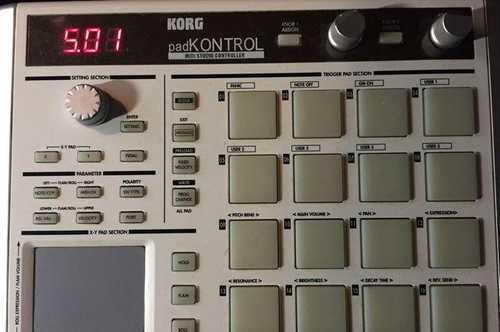 Контроллер Korg padkontrol KPC-1