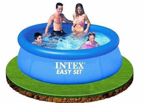 Надувной бассейн intex 183х51 см без фильтра