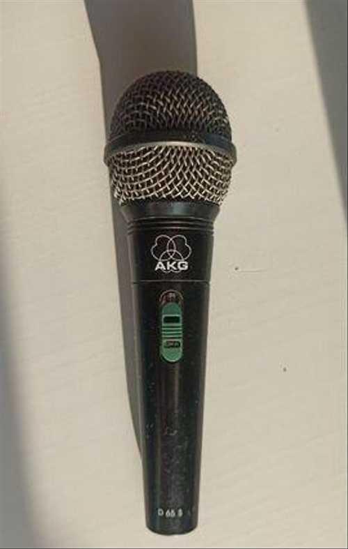 Микрофон проводной akg d65s