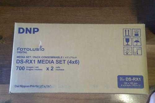 Картридж + фотобумага DNP DS-RX1 4X6 (10X15)