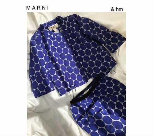 Костюм в горох marni for H&M, Новый