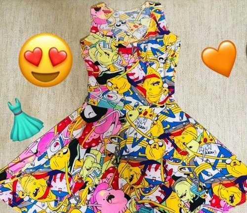Платье Время Приключений Adventure Time