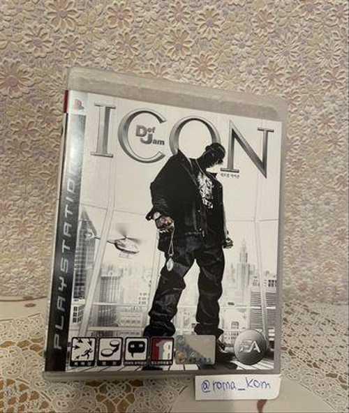 Def Jam icon (корейск.) игра PS3