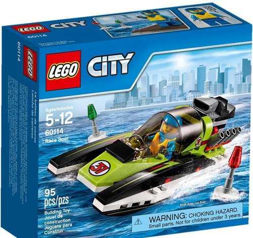 Lego City 60114 Гоночный катер (новый)