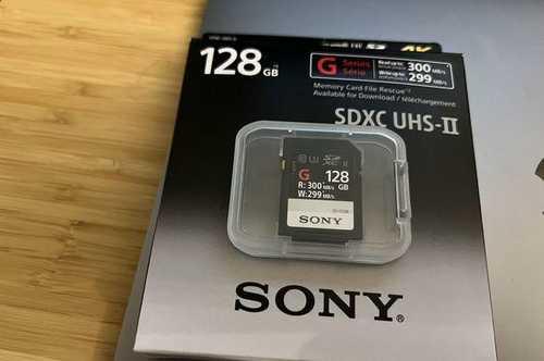 Sony sdxc UHS-II 128GB G-Series