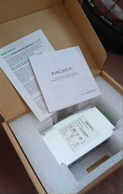 Коммутатор moxa EDS-205A-T v2.0, новый