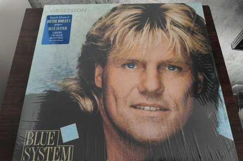 Blue system Obsession 2020 germany blue vinyl LP