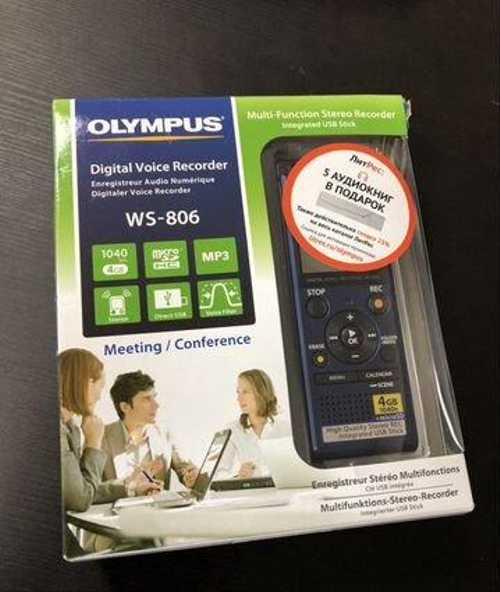 Диктофон olympus WS-806