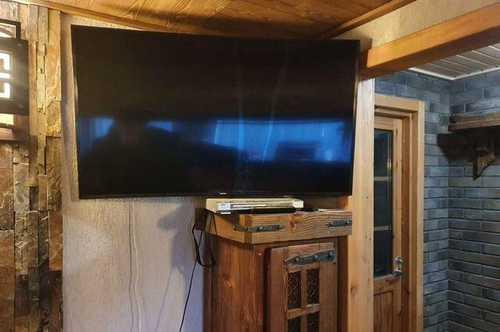 LCD TV Samsung 48", изогнутый экран, на запчасти