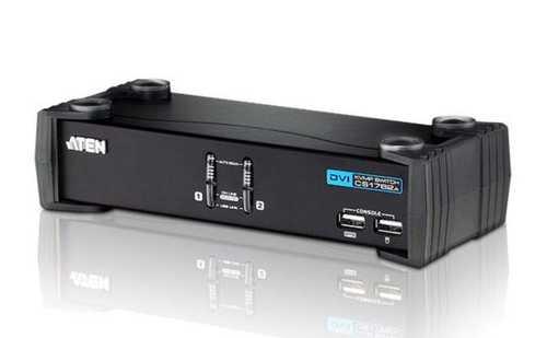 Переключатель KVM CubiQ CS1762A USB 2.0 DVI kvmp