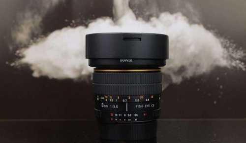 Bower 8mm F/3.5 Fish-EYE CS Nikon