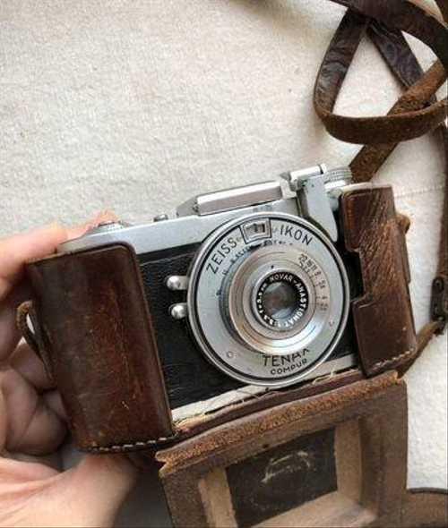 Плёночный ретро фотоаппарат zeiss ikon