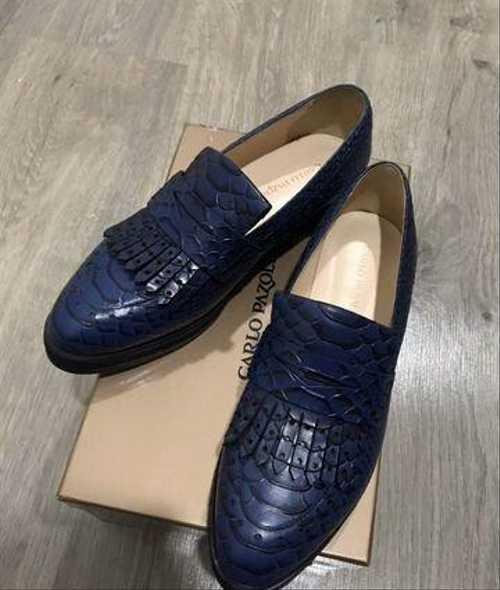 Туфли лоферы новые Carlo Pazolini