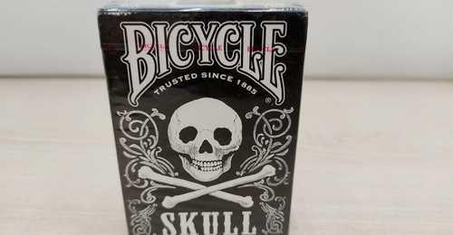 Дизайнерские карты Bicycle Skull, оригинал, новые