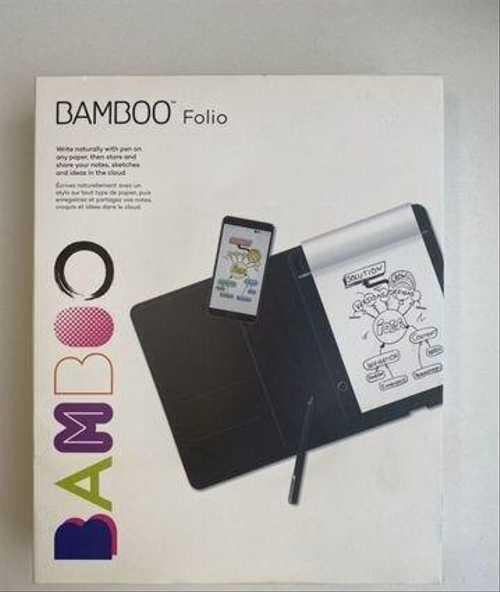 Графический планшет wacom bamboo folio