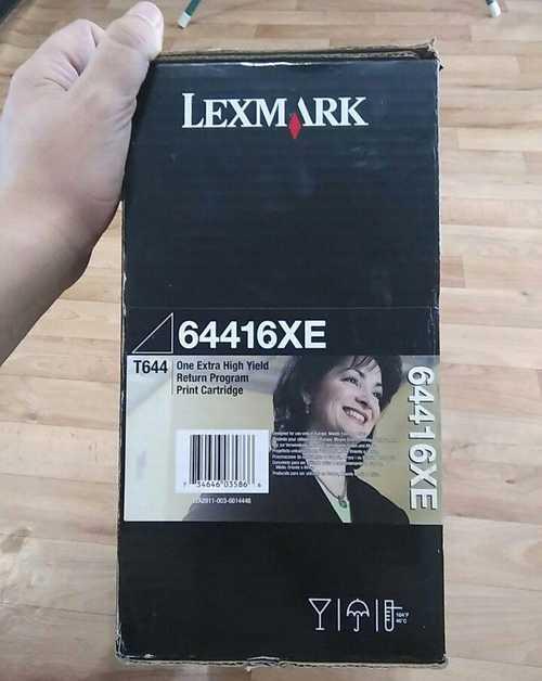 Картридж Lexmark 64416XE 1шт