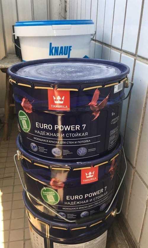 Краска Tikkurila Euro Power-7