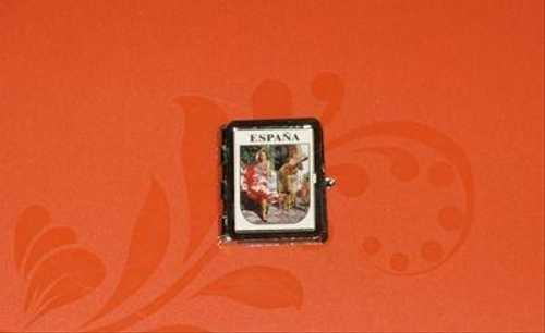 Брелок мини книжка с фото сувенир Испания фламенко