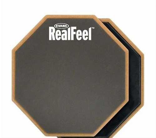 Пэд тренировочный двухсторонний 12", Evans RealFee