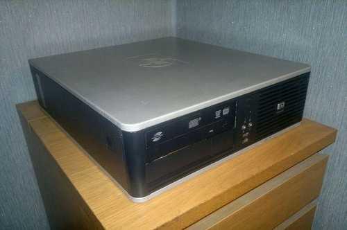 Тихий 4х ядерный HP DC7900 SFF / SSD+HDD