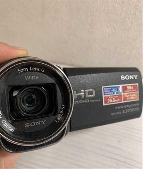 Видеокамера sony handycam HDR-CX400