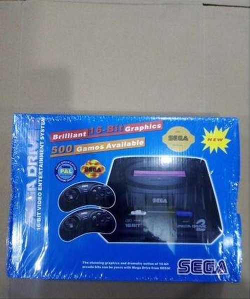 Sega mega drive2 (сега) новая с играми