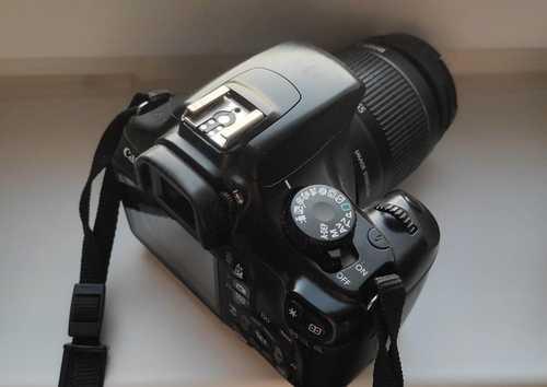 Зеркальный фотоаппарат Canon 1100d и объектив