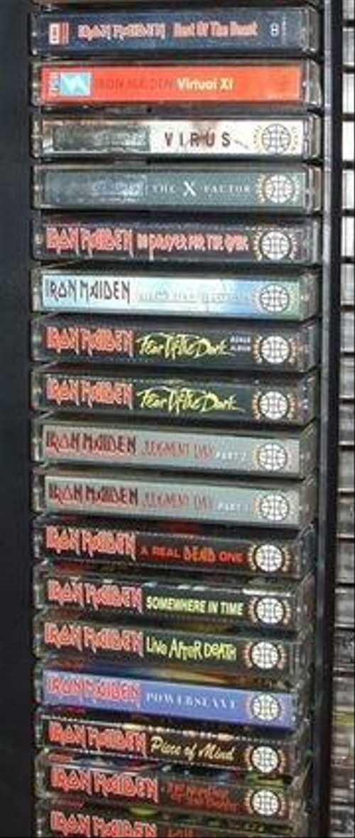 Iron Maiden Коллекционное издание на кассетах