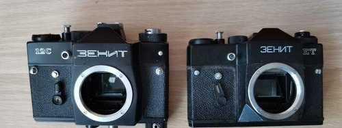 2 фотоаппарата zenit ET и 12FS