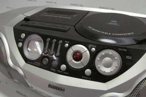 Магнитола Philips AZ 2045 CD/кассетная, тюнер