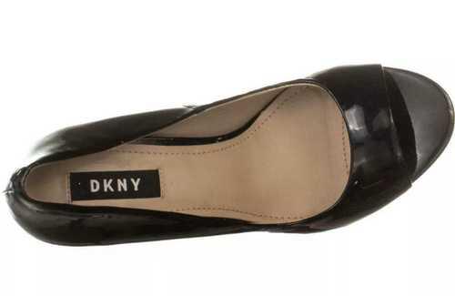 Туфли dkny новые лак кожа