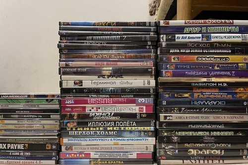 Фильмы и компьтерные игры на дисках
