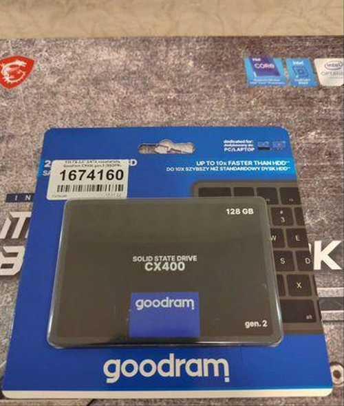 SSD goodram CX 400 128GB