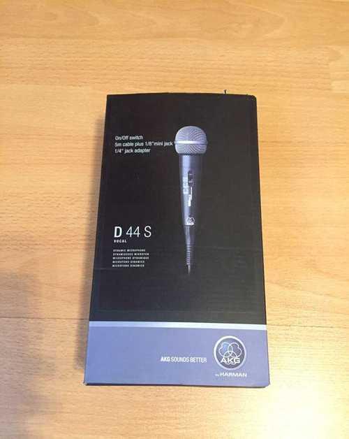 Микрофон AKG D44S Vocal в отличном состоянии