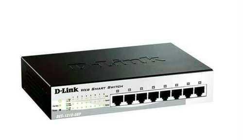 D-Link DES-1210-08P Настраиваемый коммутатор Web S