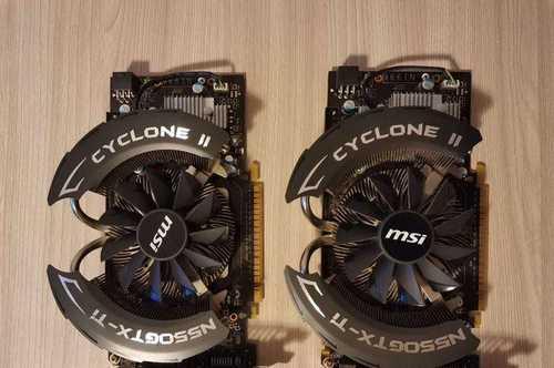 Видеокарта Видеокарта MSI GeForce 550 ti Cyclone l